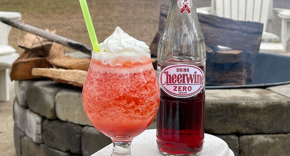 Low Carb Cheerwine Cherry Daiquiri Cocktail Drink Recipe