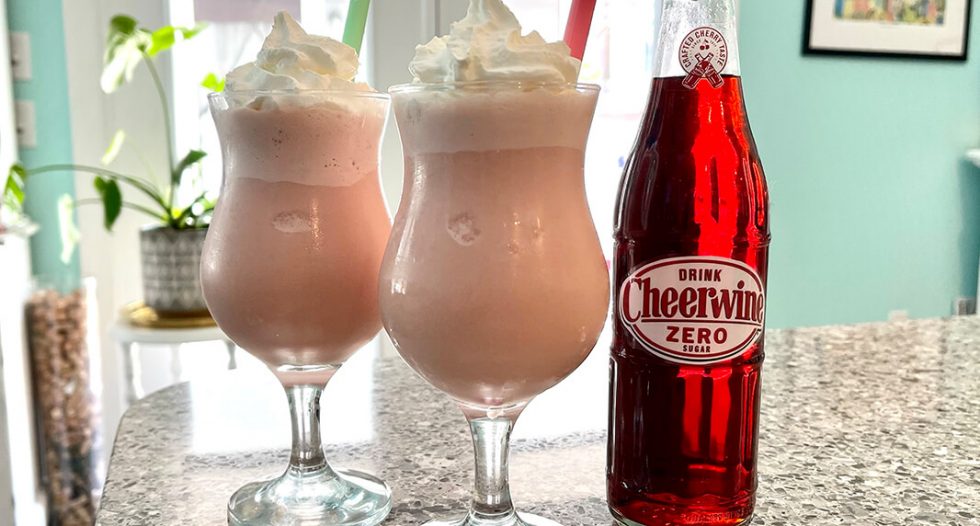 Keto Cheerwine Zero Sugar Pineapple Whip - DIY Copycat Recipe