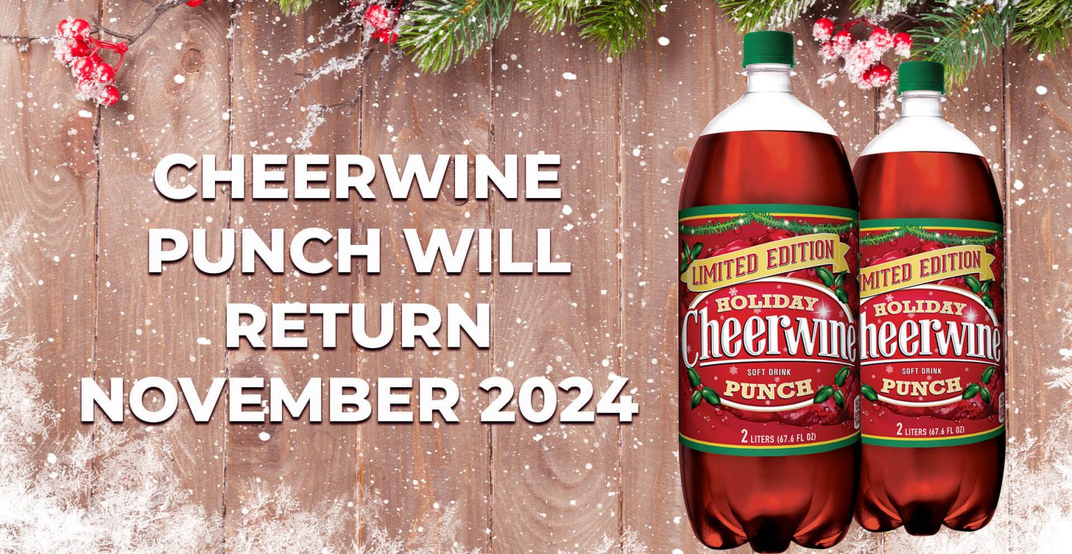 Limited Time Only - Find Cheerwine Holiday Punch Near You